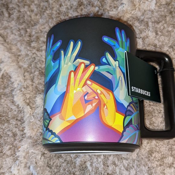 Starbucks | Kitchen | Limited Edition Starbucks American Sign Language ...